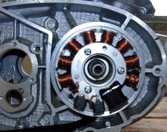 Dynamo Lichtmaschine Powerdynamo MZ ES125 ES150 TS125 TS150 ETS125 ETZ150 -12V 100W · Zweirad ...