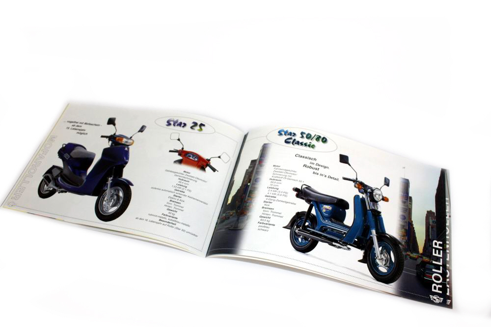 Simson-Prospekt Fahrzeuge Gesamtkatalog · Zweirad Schubert