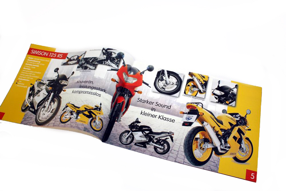 Simson-Prospekt Fahrzeuge -Gesamtkatalog · Zweirad Schubert
