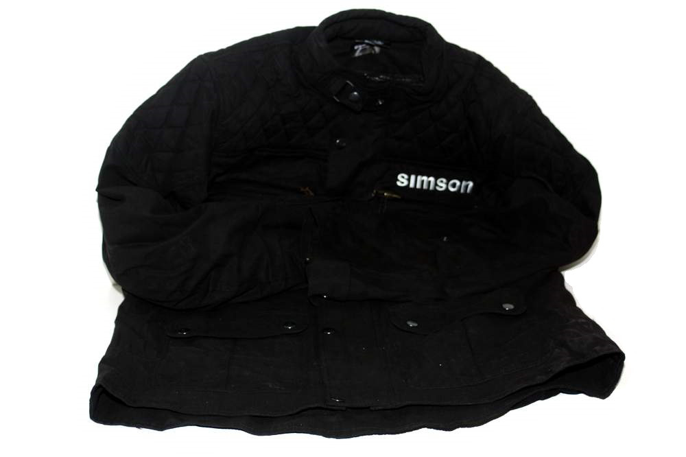Motorradjacke Simson -schwarz · Zweirad Schubert